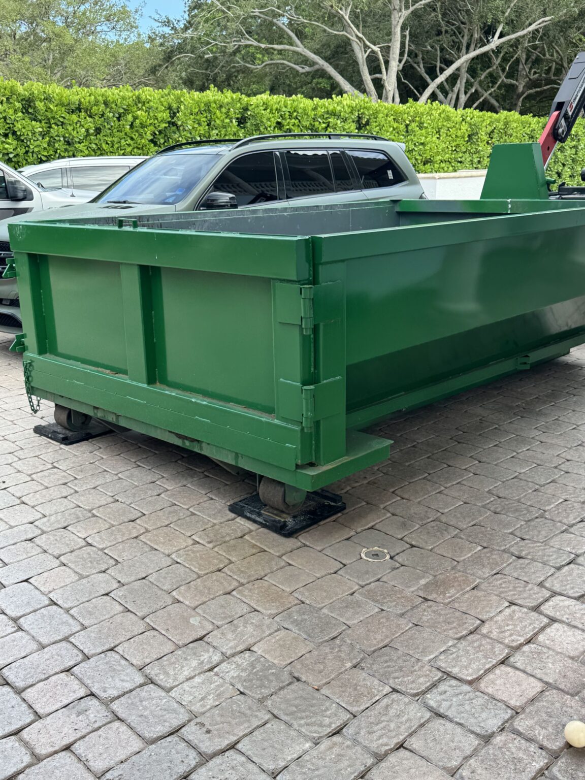 Driveway Protection Dumpster Rentals | Palm Beach County FL